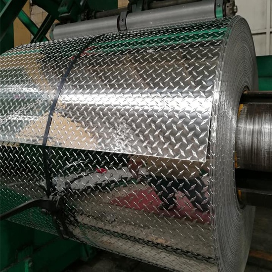 Aluminium diamond checker Plate Bright surface 3003